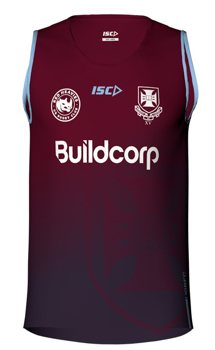 UQ Rugby Singlet Maroon - UQ Rugby Club Brisbane